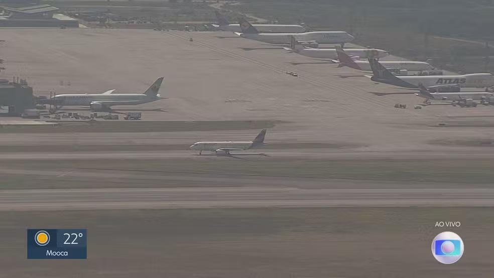 Voos são cancelados no Aeroporto de Guarulhos após problema com sinal ... Voos são cancelados no Aeroporto de Guarulhos após problema com sinal ...