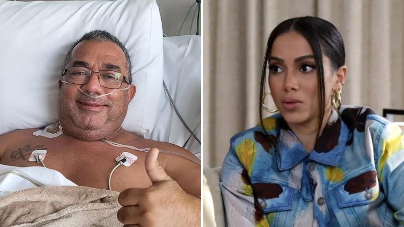 Pai de Anitta revela diagnóstico após cirurgia às pressas e assusta fãs ...